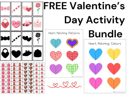 FREE Valentine's Activity Bundle - The Montessori Room