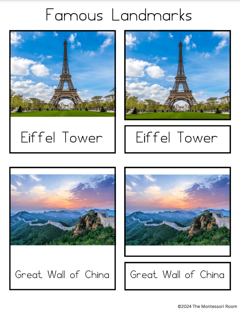 Three Montessori Geography Activities + Printables - The Montessori Room