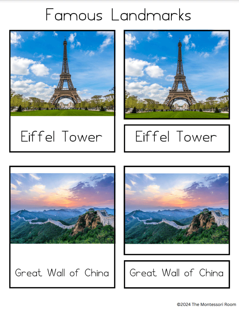 Three Montessori Geography Activities + Printables - The Montessori Room