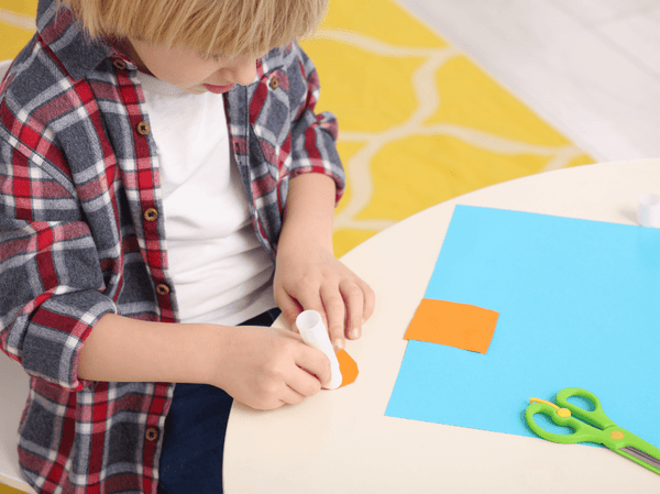 Why Montessori Introduces Gluing Activities at Such a Young Age (+ a p ...