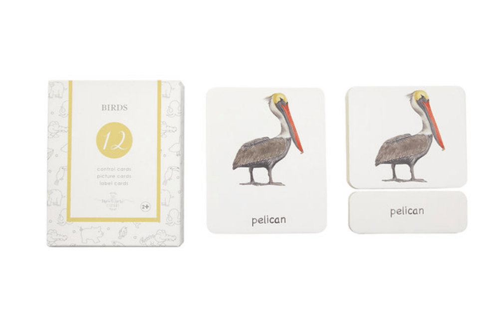 3-Part Language Cards (Watercolour) I Montessori Materials Canada - The ...