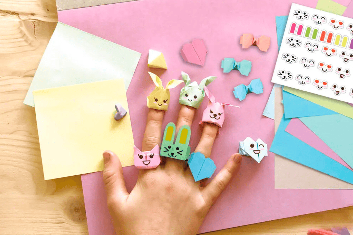 Kawaï Origami Rings I The Montessori Room Toronto