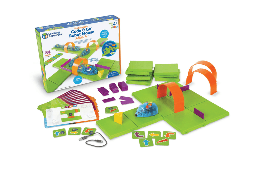 Code & Go® Robot Mouse Activity Set - Rechargeable I The Montessori Room