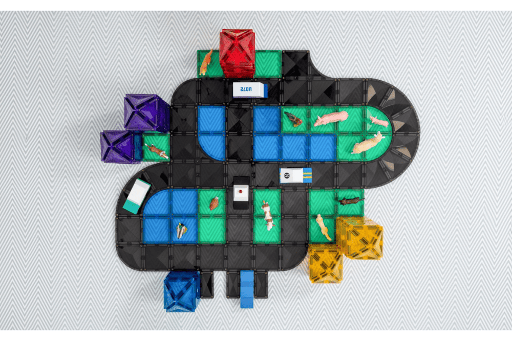 Connetix Creative Roads Pack [48 Pieces] I The Montessori Room