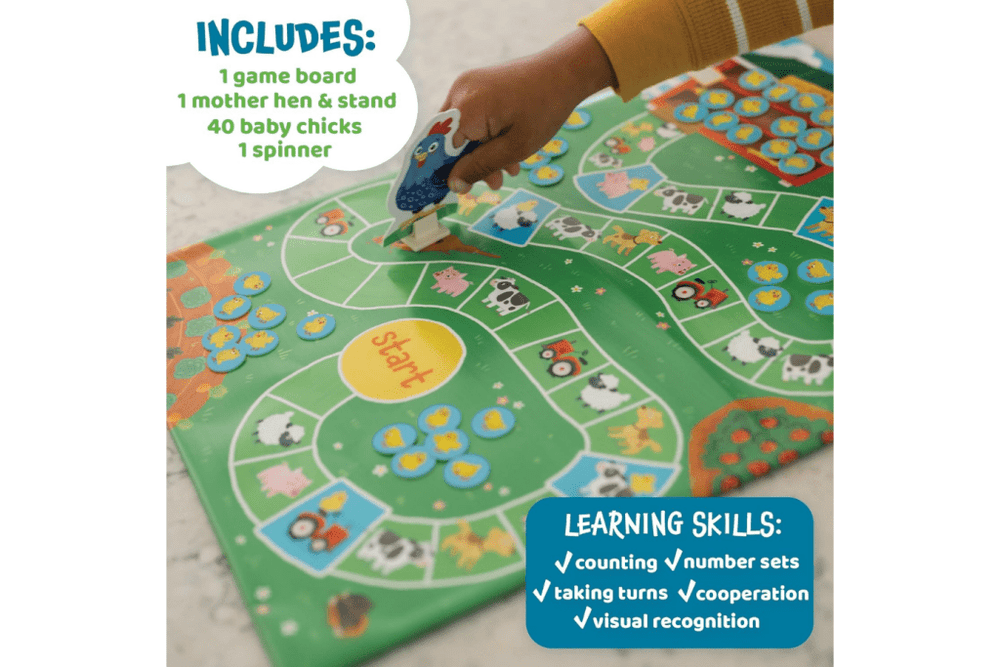 Count Your Chickens! Cooperative Game for Toddlers I The Montessori Room