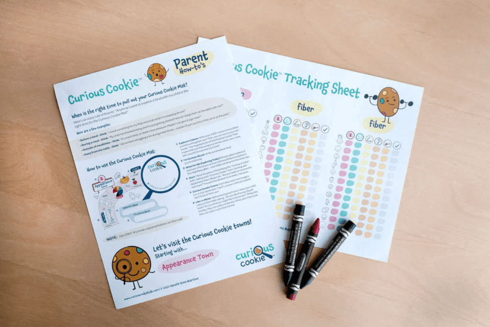 Curious Cookie Picky Eating Mat I The Montessori Room