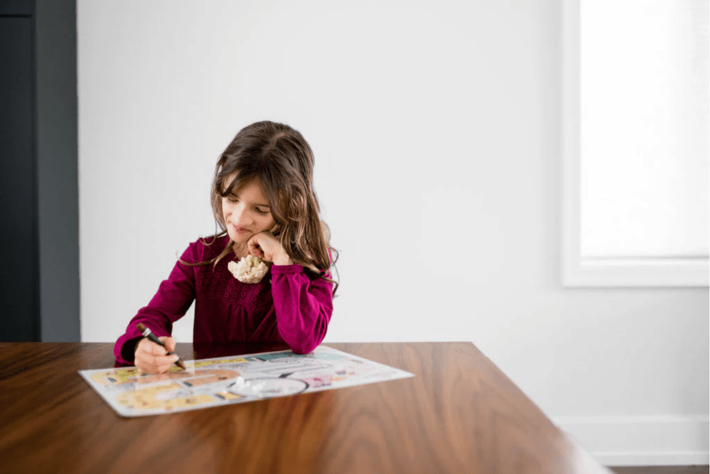 Curious Cookie Picky Eating Mat I The Montessori Room