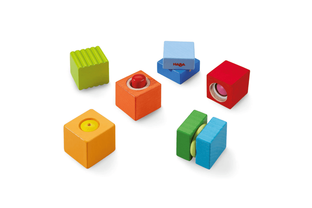 Fun with Sounds Wooden Discovery Blocks I The Montessori Room