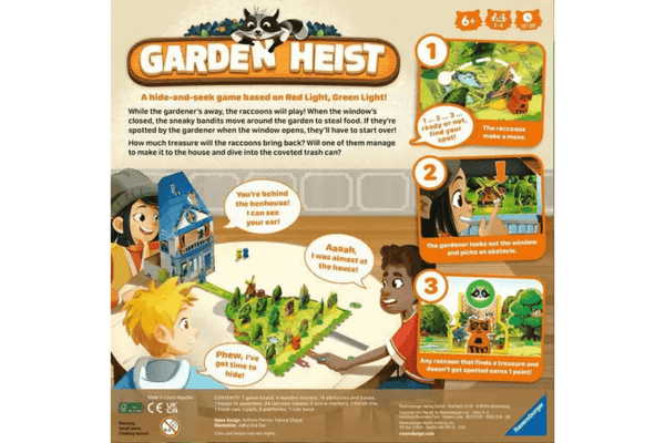 Garden Heist Board Game I The Montessori Room Toronto