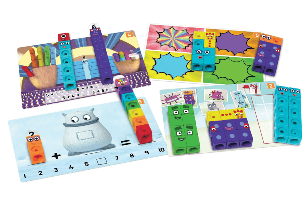 Numberblocks Mathlink Cubes - 1-10 Math Activity Set - The Montessori Room