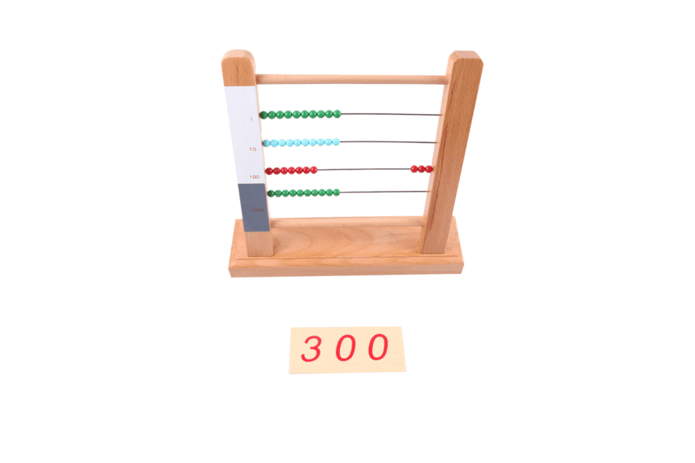 Small Bead Frame & Small Bead Frame Paper I The Montessori Room