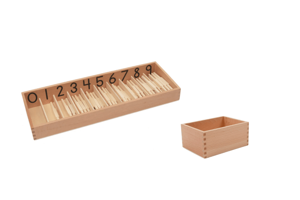 Spindle Box With 45 Spindles I The Montessori Room