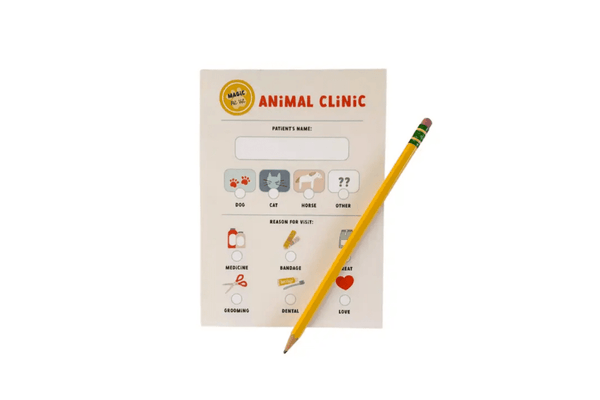 Vet Pretend Notepad I The Montessori Room