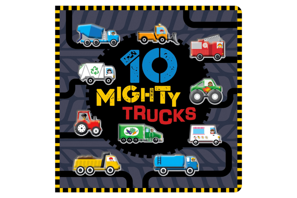 10 Mighty Trucks Board Book I The Montessori Room