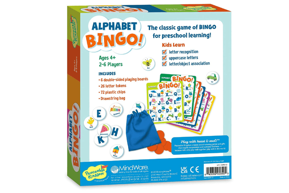 Alphabet Bingo I The Montessori Room Toronto