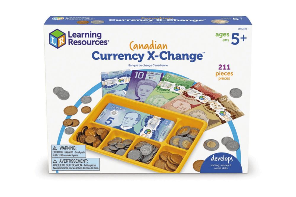 Learning Resources Canadian Currency Activity Set - The Montessori Room