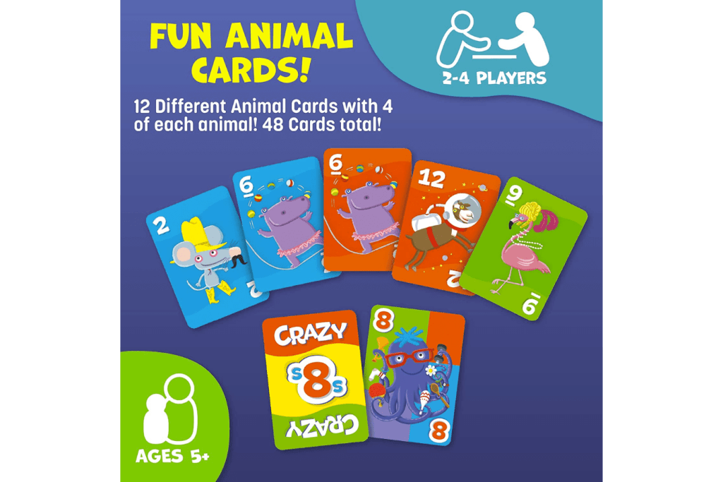 Crazy 8s Card Game I The Montessori Room Toronto