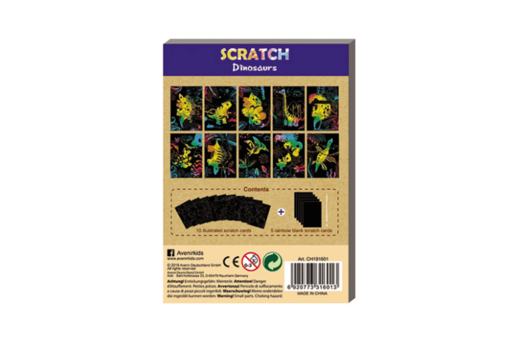 Mini Scratch Books (various styles) I The Montessori Room