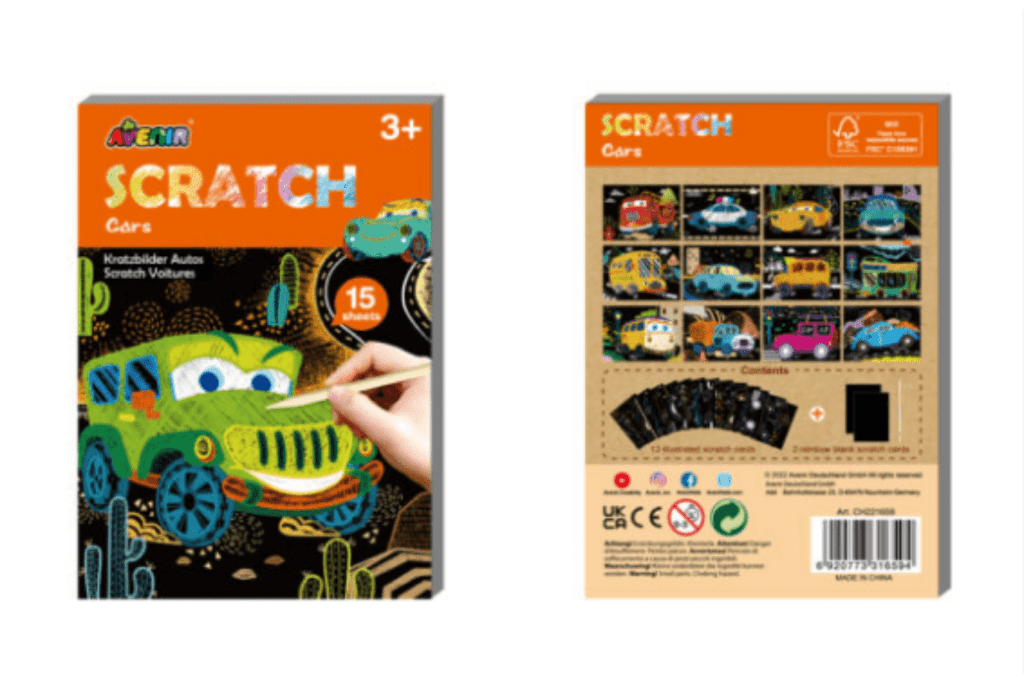 Mini Scratch Books (various styles) I The Montessori Room