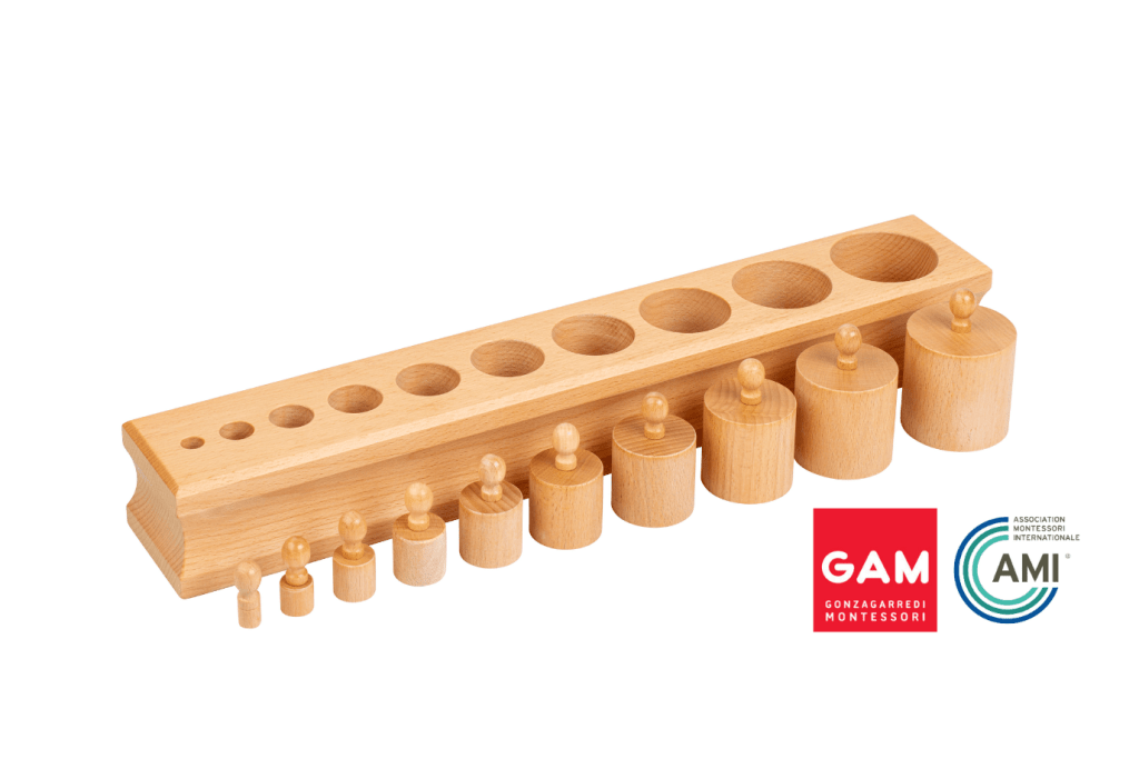 Montessori Cylinder Block (No. 1) I The Montessori Room