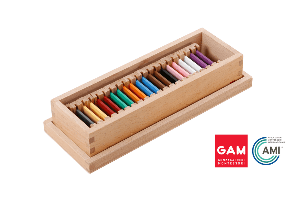Second Box of Colour Tablets I The Montessori Room