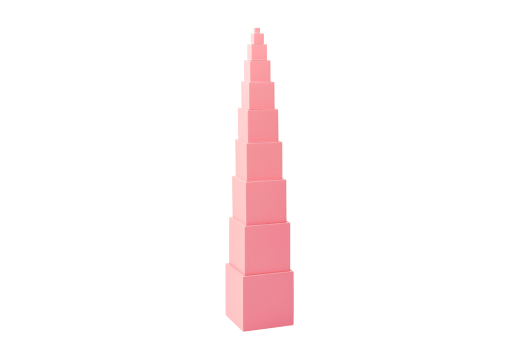 The Pink Tower I The Montessori Room