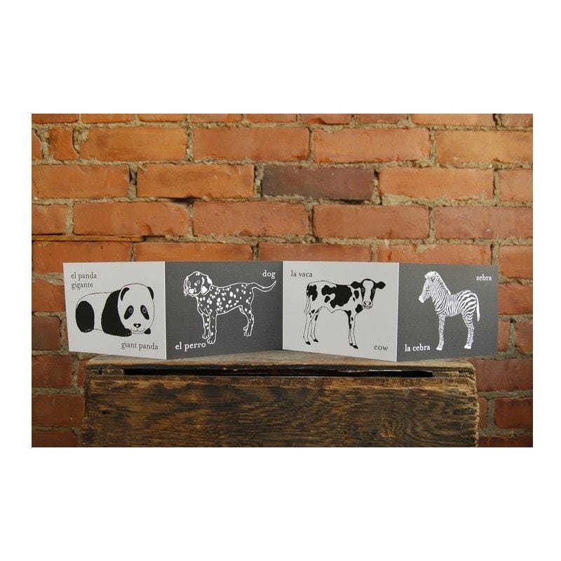 Black and White Tummy Time Cards for Baby I The Montessori Room Toronto