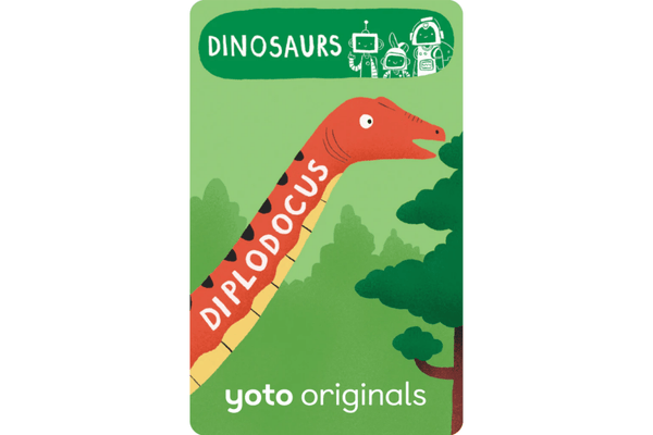 Yoto Card: BrainBots - Dinosaurs (8 Cards) I The Montessori Room