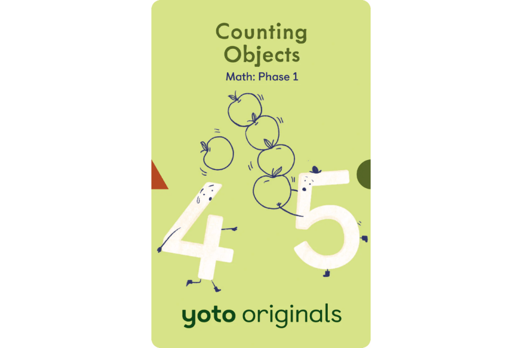 Yoto Card Pack: Math Phase 1 (6 Cards) I The Montessori Room